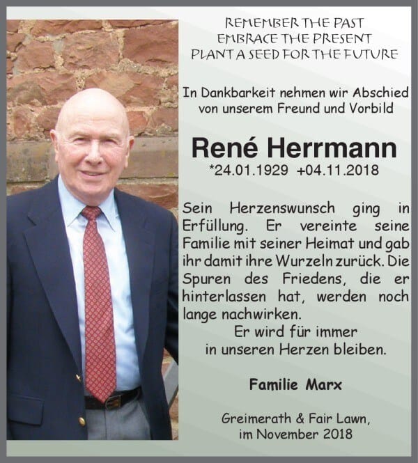 Ehrenbürger – Greimerather Forst | essen – schlafen – wohlfühlen